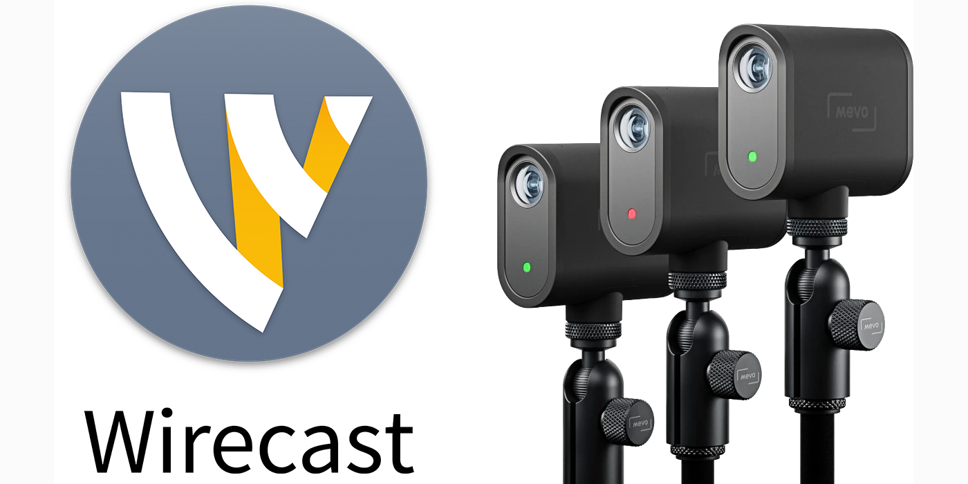 How to add a MEVO Start camera into Wirecast live streaming software using NDI - Wirecast